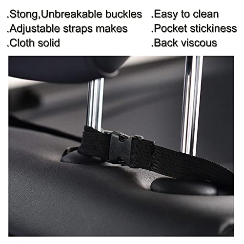 JUSTTOP Car Organizer Backseat Car Storage for SUV Trunk, Car Trunk Tidy Storage Bag with Lids