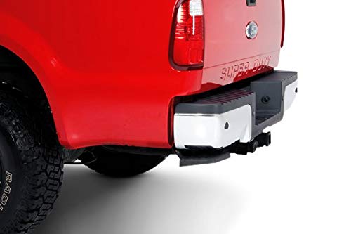 AMP Research 75306-01A BedStep Retractable Bumper Step for 2009-2018 Ram 1500, 2010-2018 Ram 2500/3500 (Excludes Dual Exhaust & EcoDiesel Models),Black