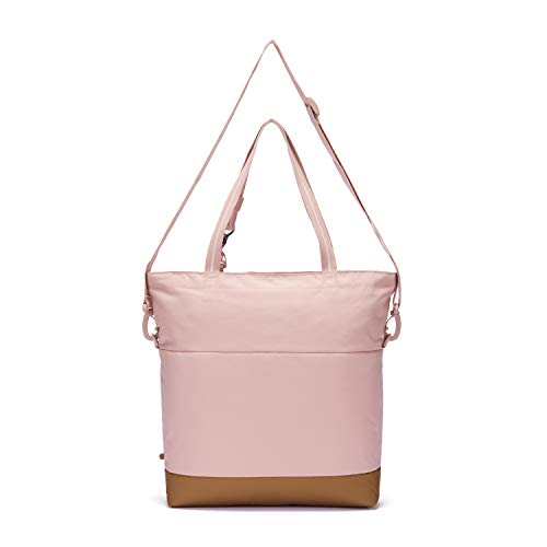 Pacsafe GO Anti Theft Tote Bag, Sunset Pink