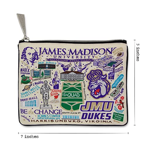 Catstudio James Madison University Collegiate Zip Pouch | 5" x 7"