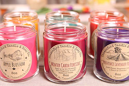 Tennessee Whiskey Oak Scented Candle - Smooth Aged Whiskey with hint of Oak Barrel (8oz)