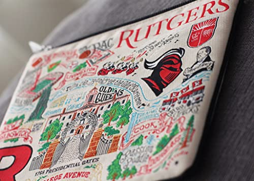 Catstudio Rutgers University Collegiate Zip Pouch | 5" x 7"