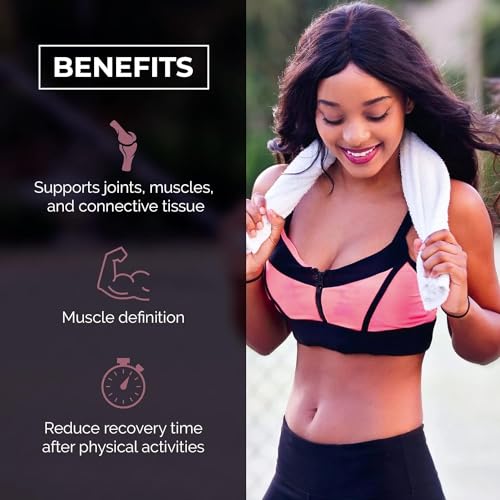 Gym & Tonic Low Calorie Collagen Protein Powder with 18 Amino Acids - Unflavored, Non-GMO, 0 Sugar, 0 Carbs, 20 Grams Clean Protein Per Serving, 1lb