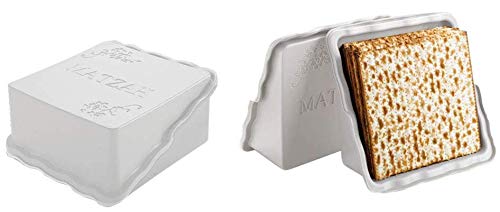 THE MATZAH BOX Matzah Holder Case, Store Keeps Matzah Fresh, Made In Israel