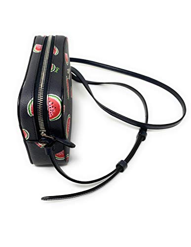 COACH WOMENS MINI CAMERA BAG WITH WATERMELON PRINT 3270 NAVY RED MULTI
