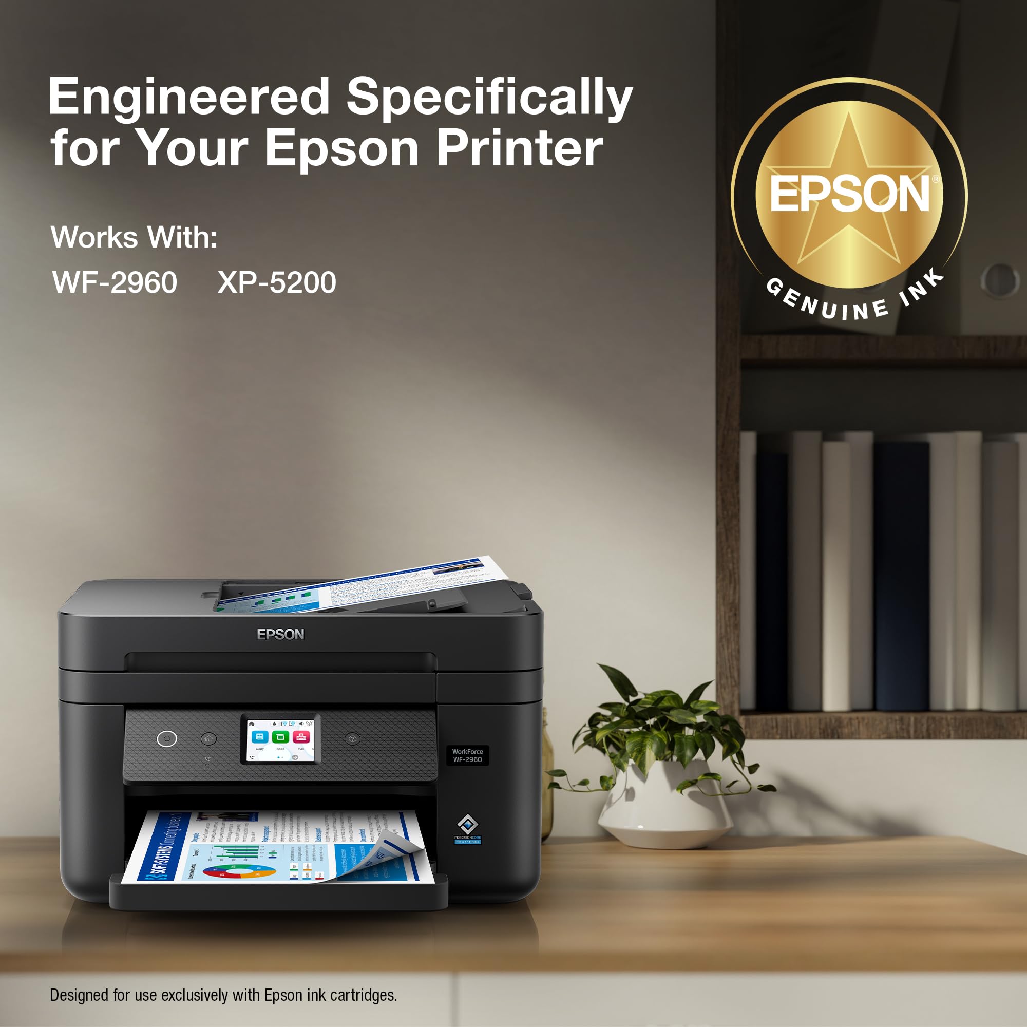 Epson T222 Standard-Capacity Color and High-Capacity Black Multi-Pack