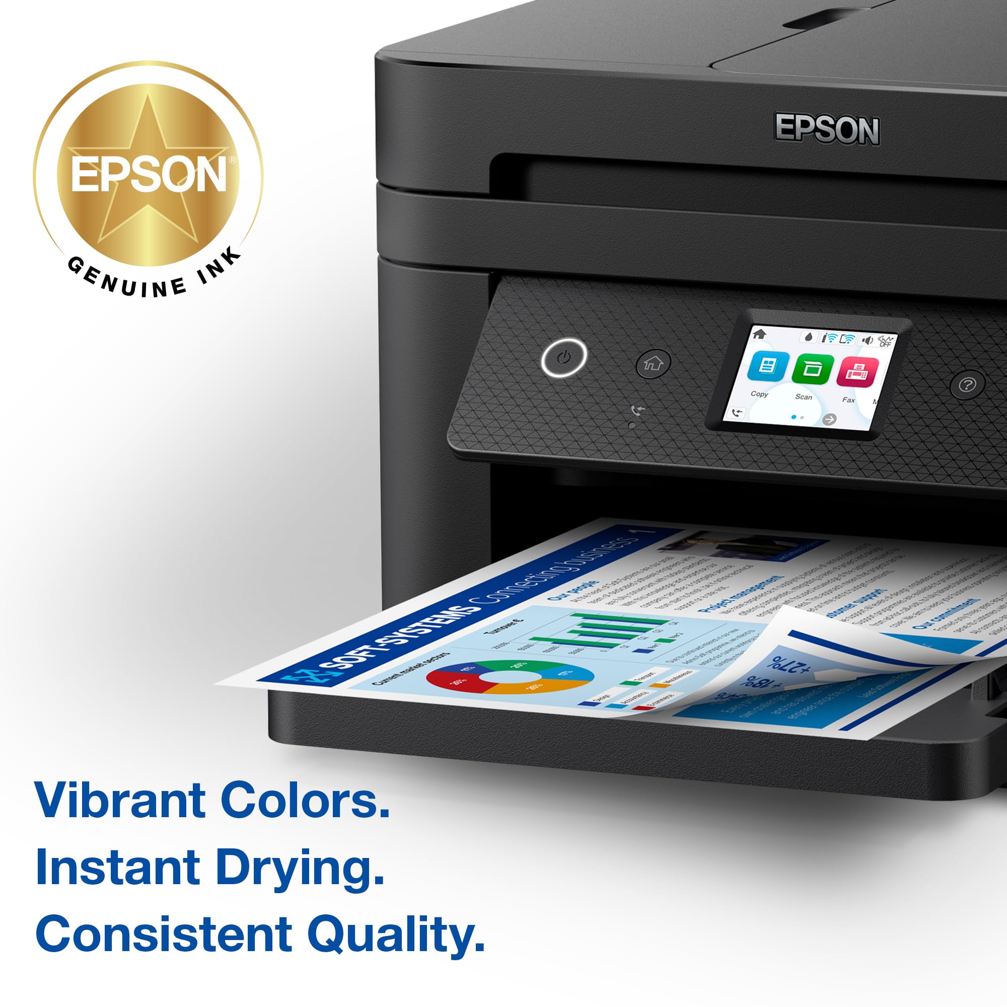 Epson T222 Standard-Capacity Color and High-Capacity Black Multi-Pack