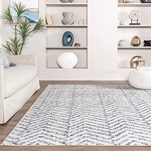 nuLOOM Rosanne Machine Washable Geometric Area Rug