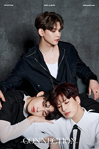 UP10TION Connection 2nd Album Silhouette Version CD+1p Folding Poster On Pack+80p Booklet+1p Sticket+1p Bookmark+2p Selfie PhotoCard+Tracking Kpop Sealed