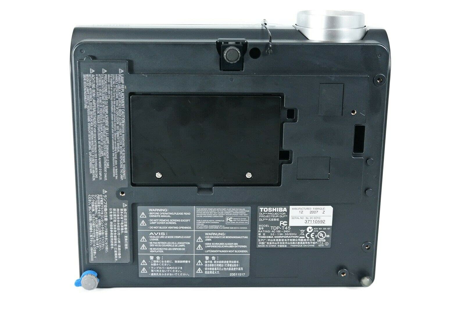 TOSHIBA TDP-T45U Portable DLP Projector