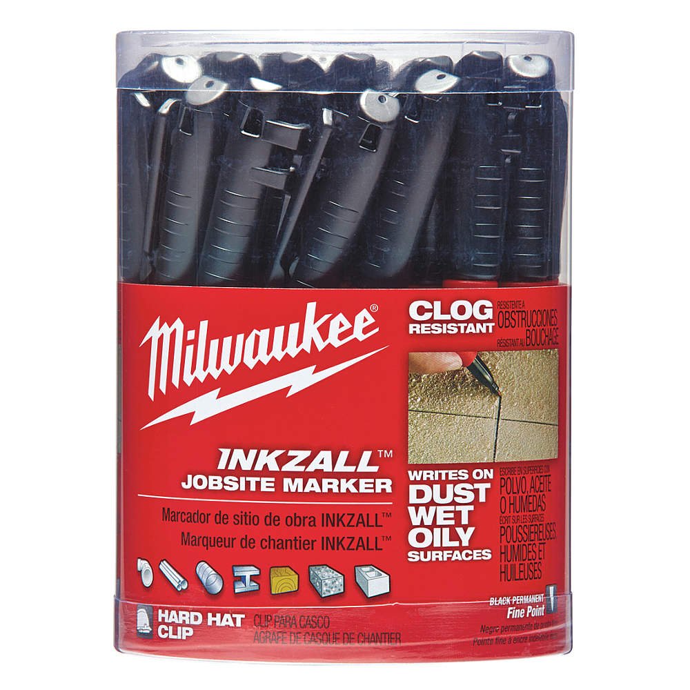 Industrial Marker, Black, Acrylic, PK36