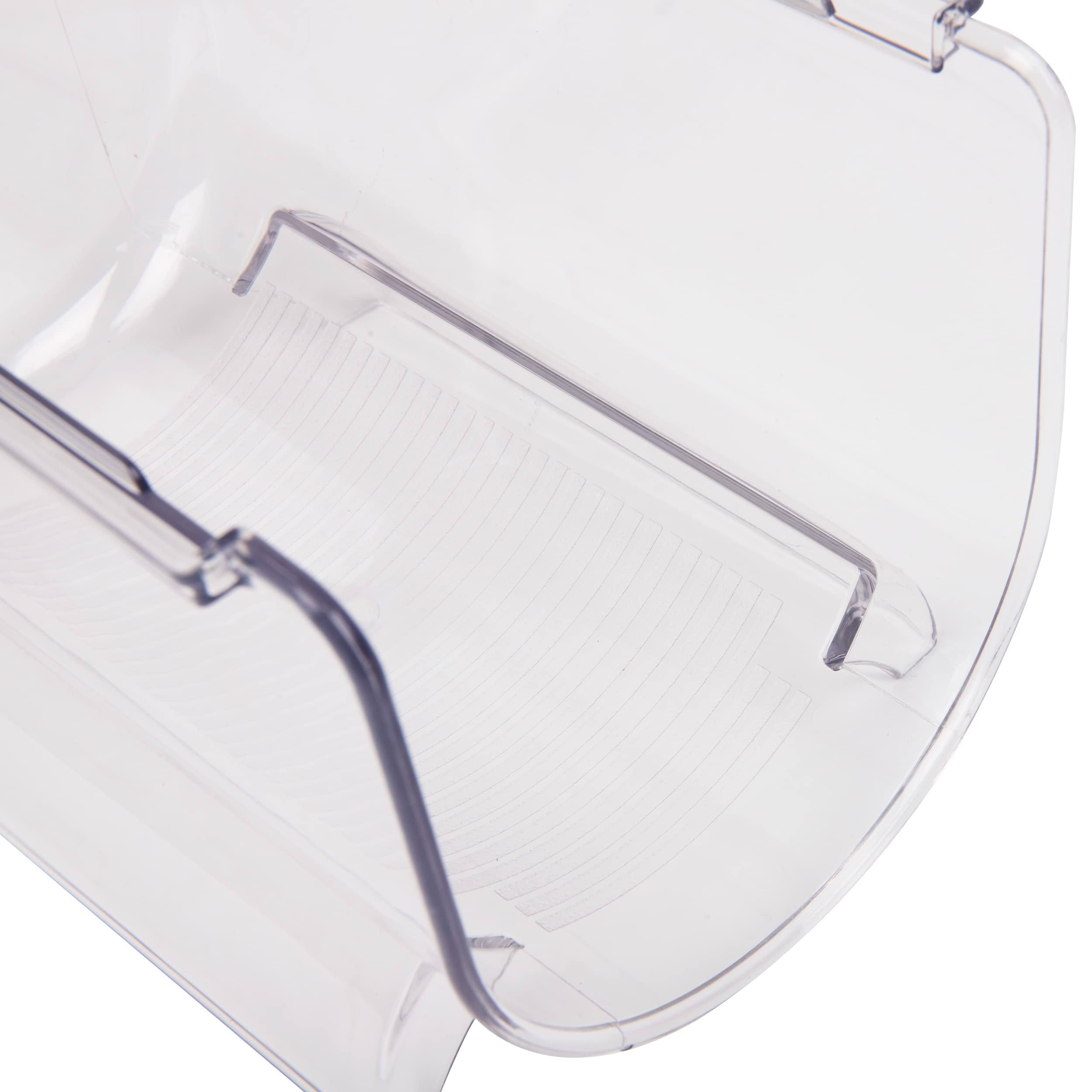 Mind Reader 2 Liter Bottle Kitchen Refrigerator Bin Storage Stackable Can Dispenser, 5.11" x 7.87", Clear