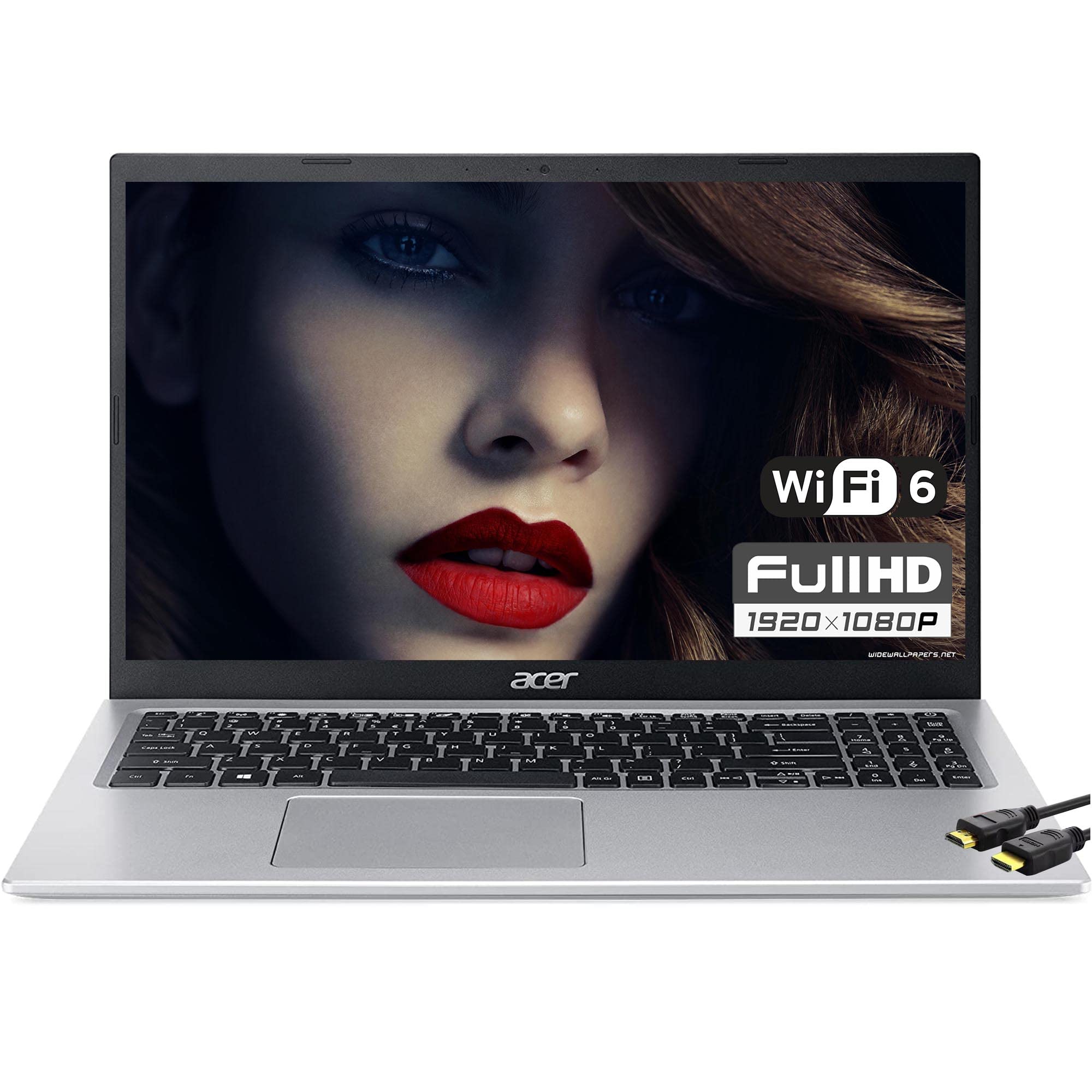 Acer Aspire 5 Slim Laptop, 15.6" Full HD IPS Display, 11th Gen Intel i3-1115G4 Upto 4.1GHz (Beat i5-1035G4), WiFi 6, Amazon Alexa, Windows 11 S(4GB|128GB SSD)