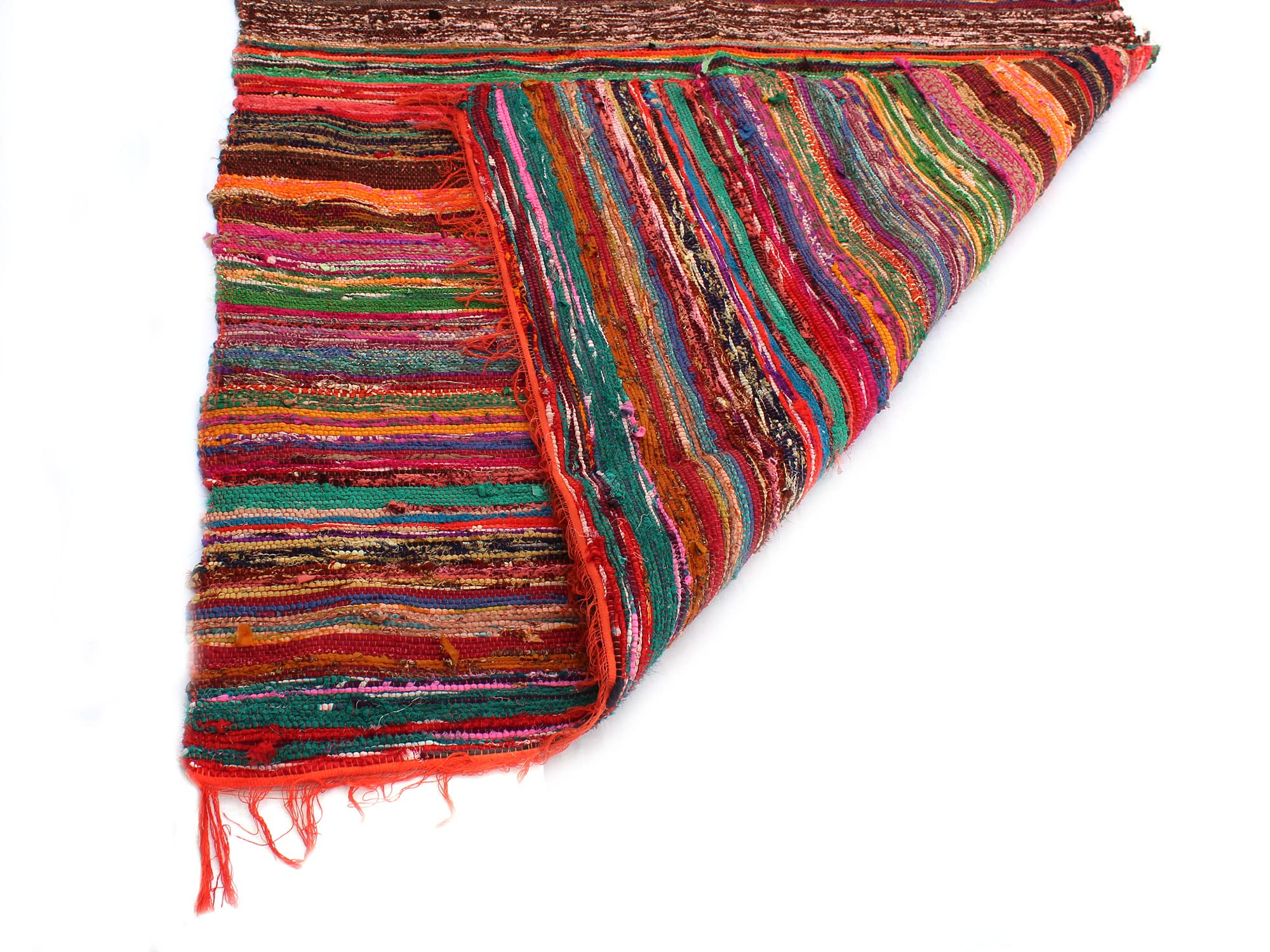 Handmade Braided Chindi Rug, Rag Rug, Area Rug, Carpet Rug, Runner Rug 3x5 Foot, 4x6 Foot, 5x7 Foot, Carpet Rug (4x6 Foot)