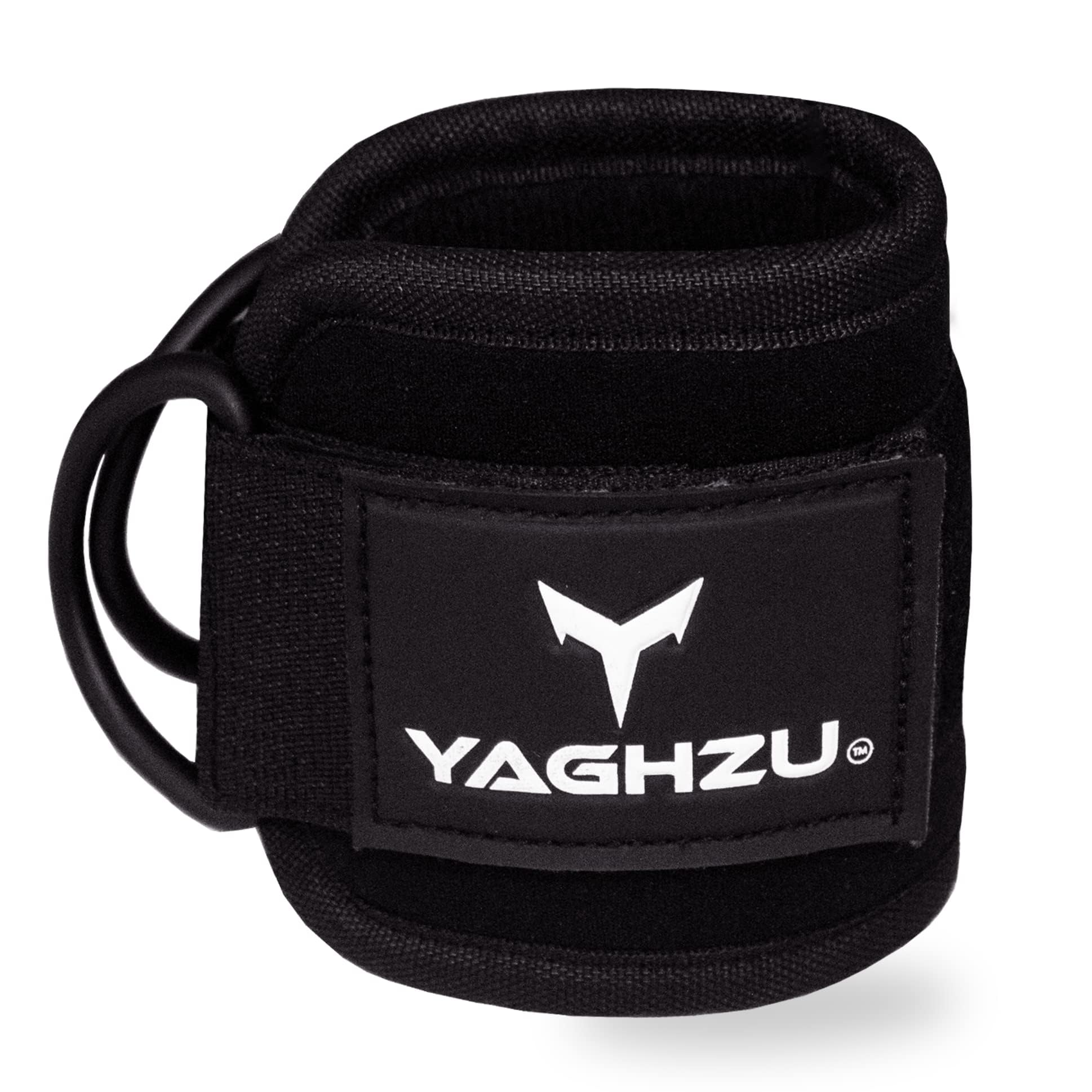 YAGHZU Ankle Straps for Cable Machines Women - Adjustable Gym Ankle Strap for Cable Machine, Neoprene Padded Cable Straps, Durable Leg Strap with Cable Cuff, Glute Kickback Ankle Strap with D Rings