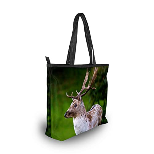 Reindeer handle bag Shoulder Tote Bag For Women Fashion Multi functional Bag Shopping Travel GYM Outdoors