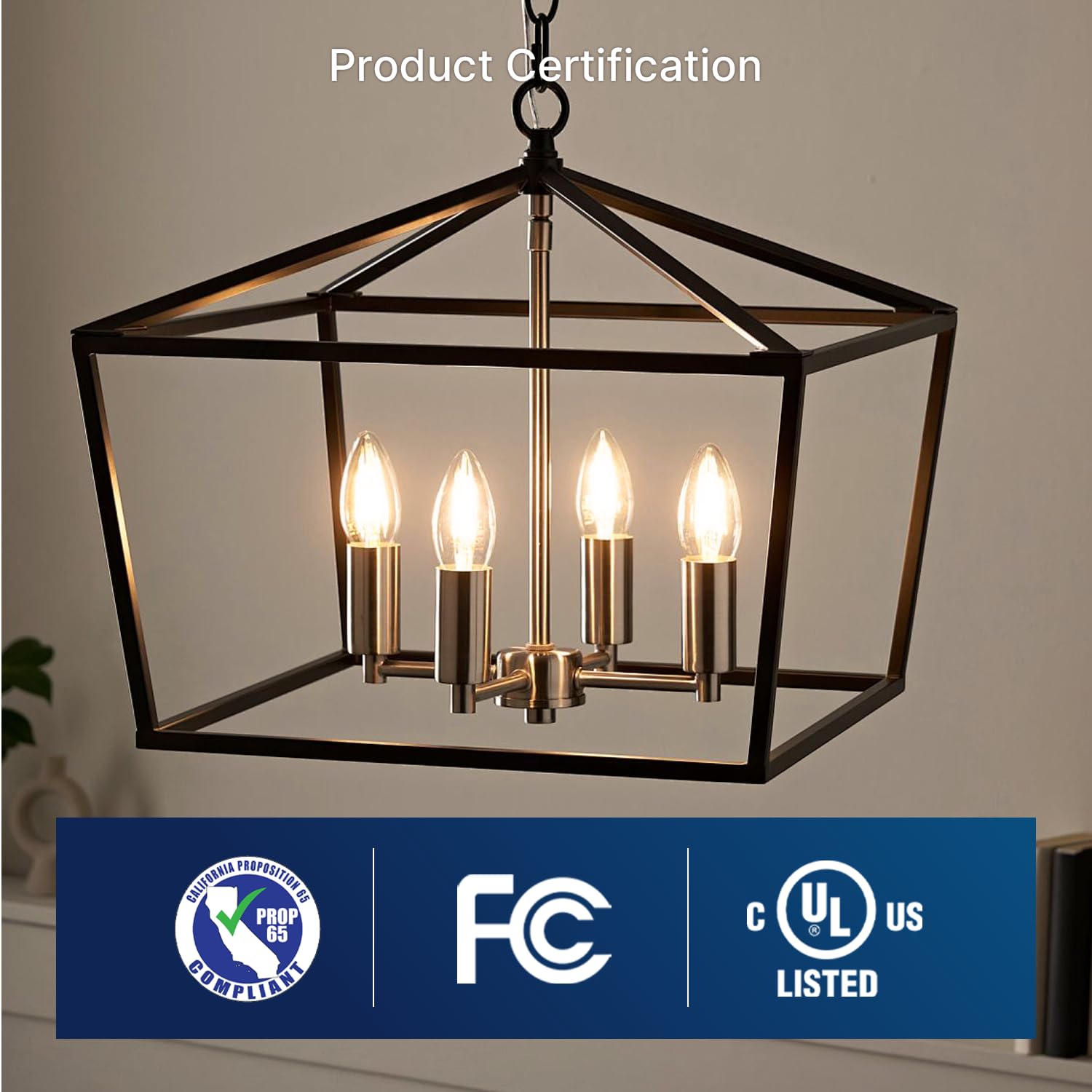 FLSNT B11 E12 LED Candelabra Bulbs 60W Equivalent, Dimmable LED Candle Light Bulbs, 2700K Soft White (Warm Light), Pack of 12