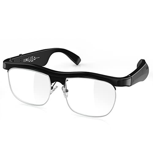KAYSUDA Smart Bluetooth 5.0 Audio Glasses, UV Protection Sunglasses, Open Ear Music&Hands-Free Calling, Polarized Lenses, IPX4 Waterproof, Connect with Mobile Phones and Tablets