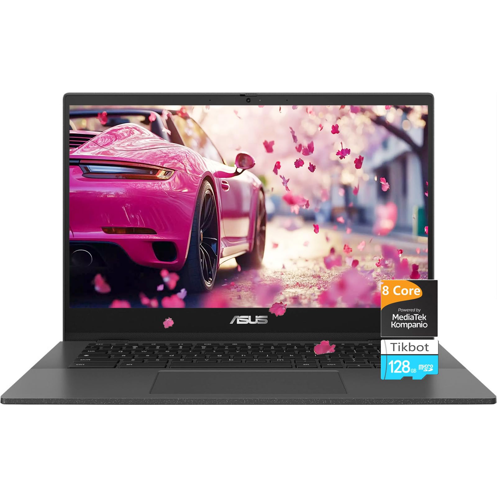 ASUS Chromebook Touchsceen Laptop Flip 14inch Full HD IPS Display, Intel Core M3-8100Y, Backlight Keyboard, Wi-Fi 6, USB Type-C, Chrome OS, 360° Convertible, Webcam (8GB RAM | 64GB eMMC+256G SD Card)