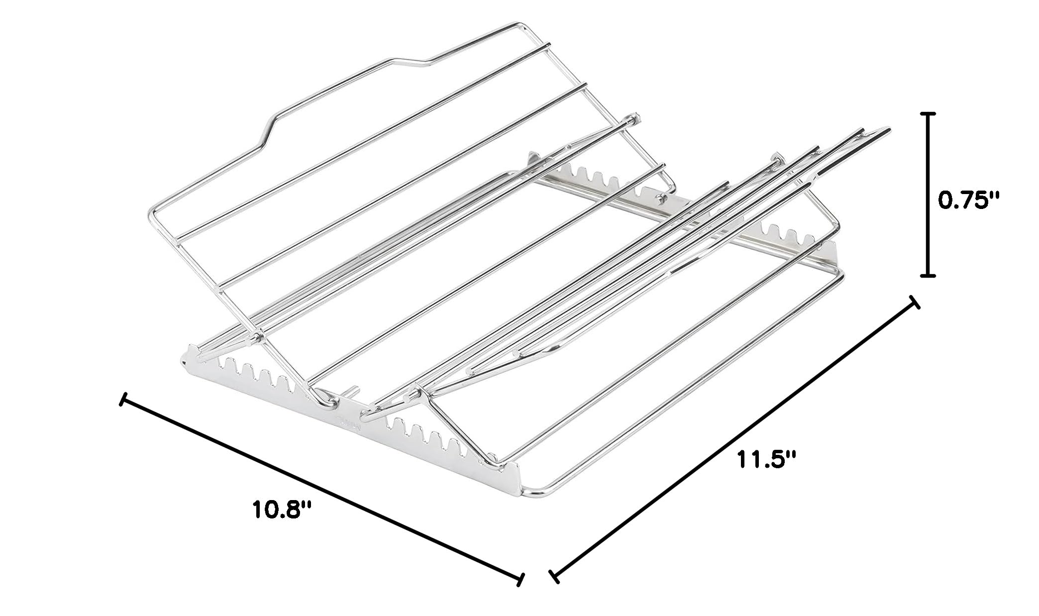 BRADSHAW INTERNATIONAL 23803 Chrome Adjustable Roast Rack