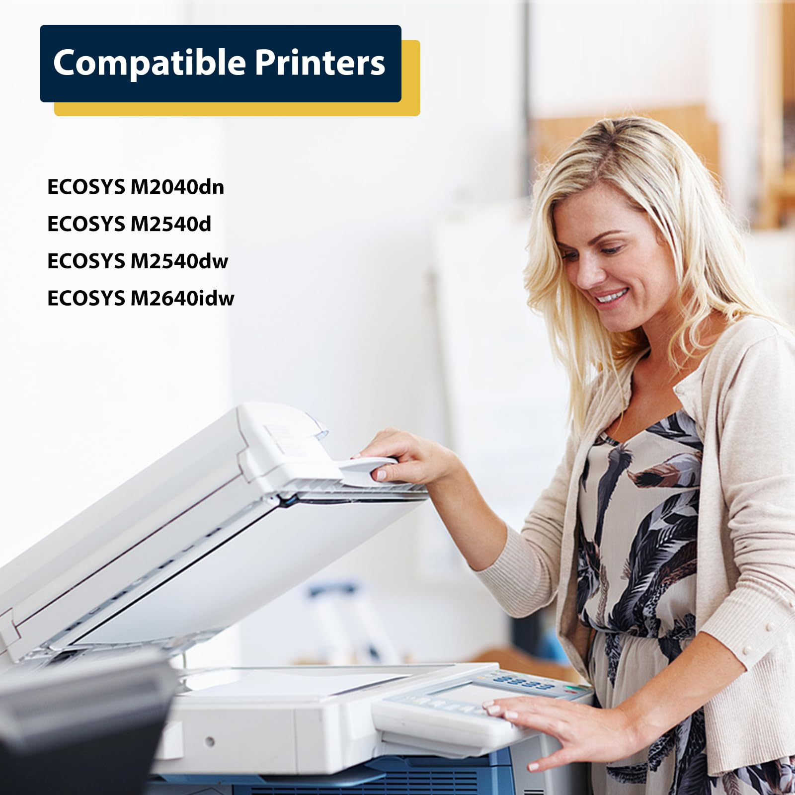 APRONE TK-1172 TK1172 (1T02S50US0) Compatible Toner Cartridge Replacement for Kyocera TK-1172 for use in Kyocera M2040dn, M2540d, M2540dw, M2640idw Printers (7200 Pages, 2-Pack)