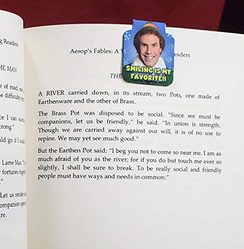 Ata-Boy Elf Bookmark, Elf Movie Magnetic Bookmarks (4 Set) Elf Gifts & Merchandiseā¦