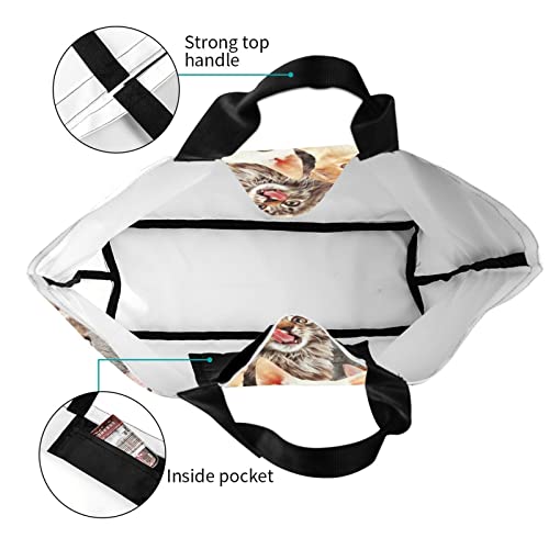 AMAPARK Custom Tote Bag Handbag Shopping Bag Add Your Photo Text Logo Image Shoulder Bag for Work Travel Business Shopping - Silver