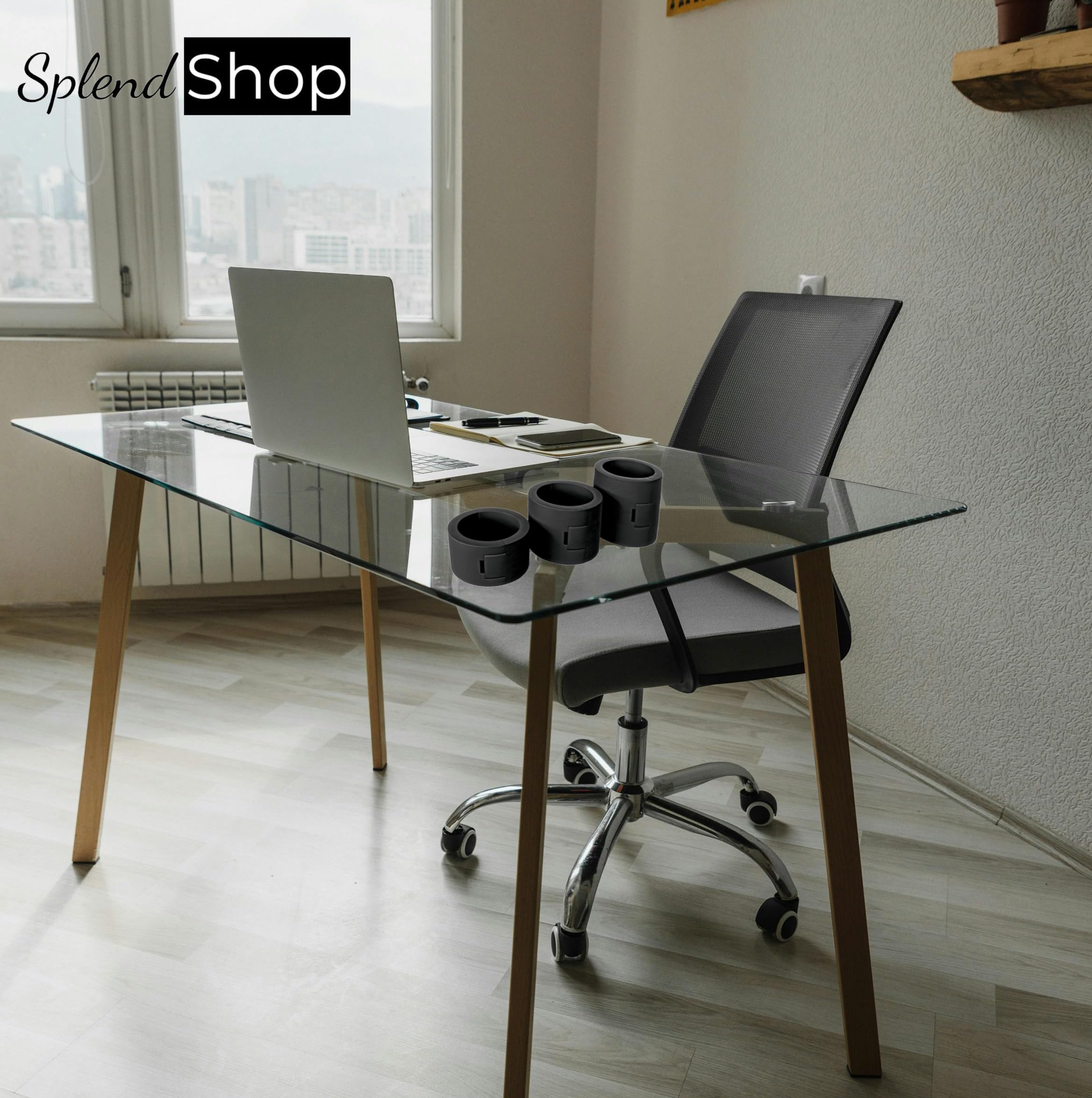 Splendshop Sinking Office Chair Repair Kit 3 Pcs Multiple Lengths Parts Easy to Install Universal Fit