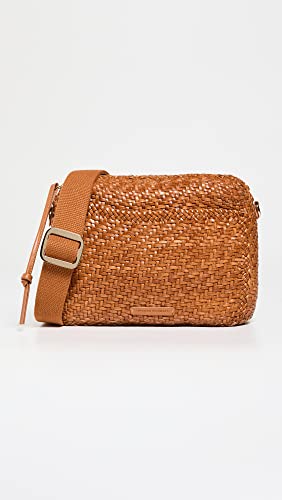 Loeffler Randall Women's Woven Camera Bag, Timber Brown, One Size