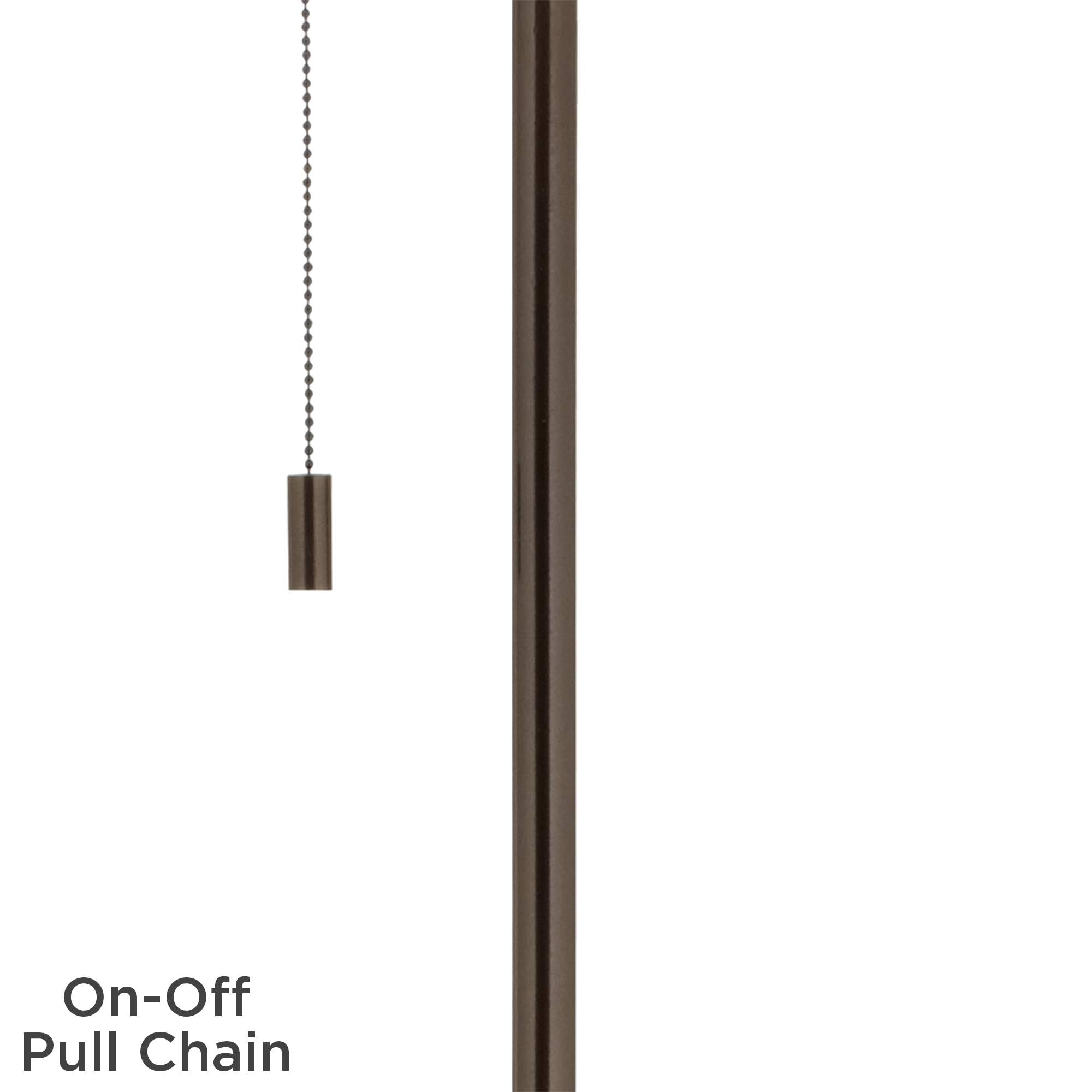 Giclee Glow Moose Lodge Bronze Club Floor Lamp with Print Shade