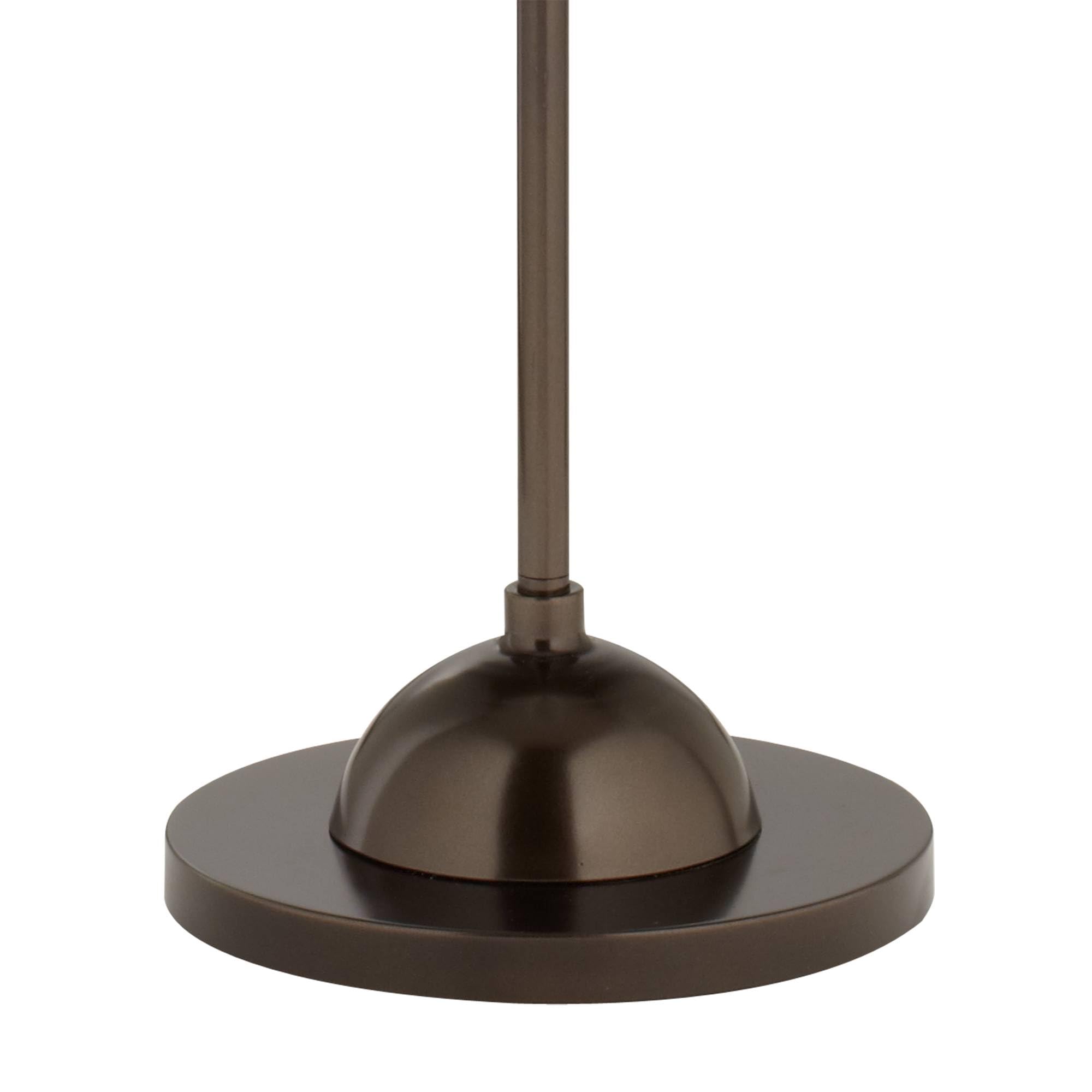 Giclee Glow Moose Lodge Bronze Club Floor Lamp with Print Shade