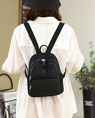 MBVBN Women's Waterproof Fashion Mini Backpack Solid Casual Small Shoulder Bag Purse (Khaki)