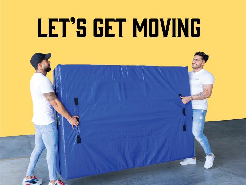 Mattress Bags for Moving with 8 Handles - Queen Size - Extra-Thick Mattress Bag for Moving - Reusable Mattress Storage Bag - Mattress Cover for Moving with Zipper, Moving Mattress Bag Protector