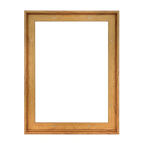 LTYHHK Floating Frame for 11x14 Inch Canvas Prints, 5/8-7/8” Deep Floater Frames for Canvas Paintings, Floating frame for Oil Prints, Diamond Painting,Paint by Numbers (LY1114)