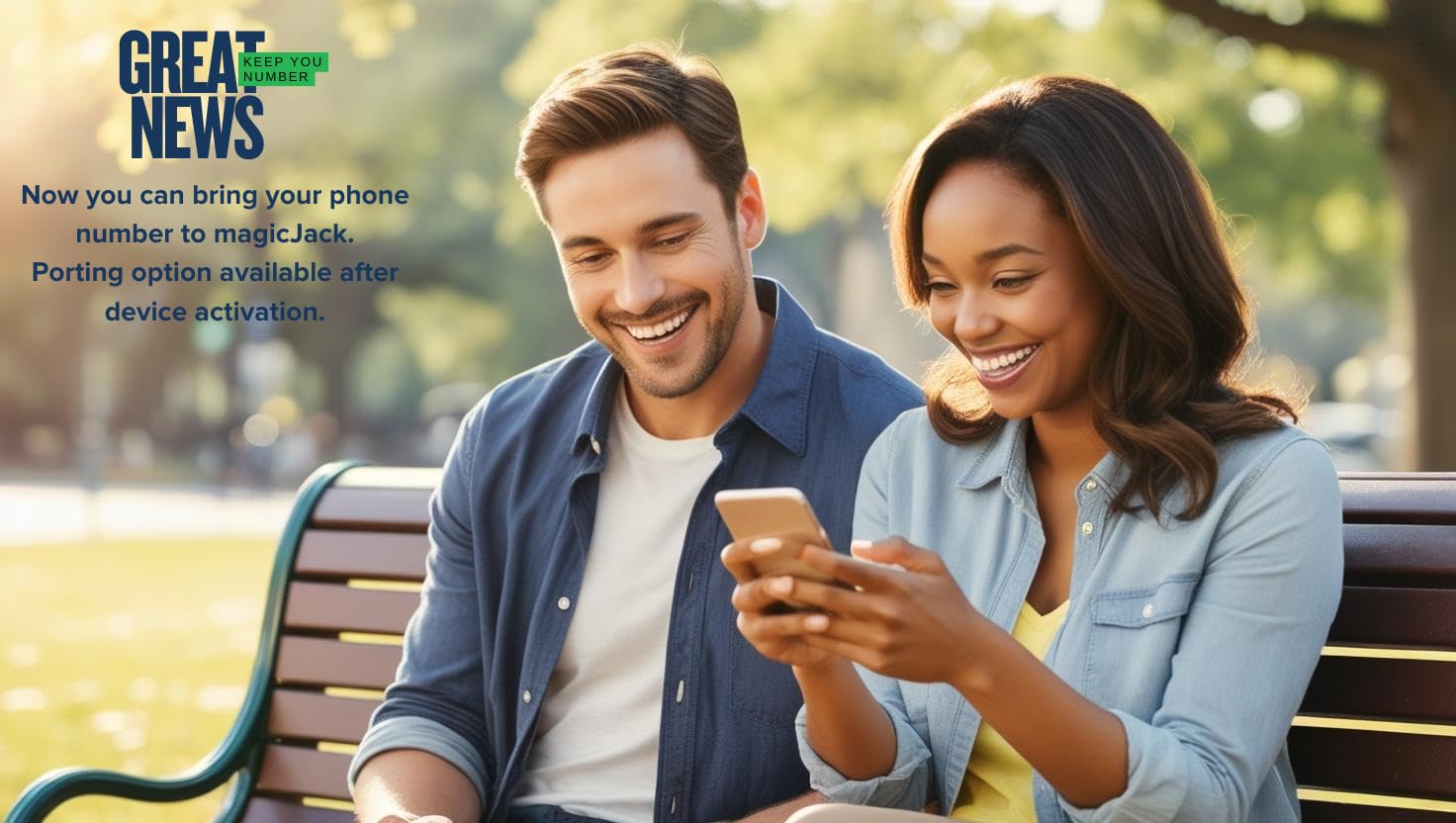 magicJack, New 2022 VOIP Phone Adapter, Portable Home and On-The-Go Digital Service. Unlimited Calls to US and Canada. NO Monthly Bill | Featuring magicIN™ & magicOUT™ Service