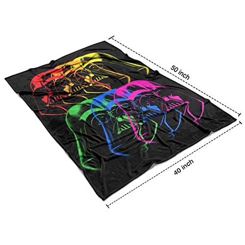 Classic Soft Warm Space Movie Blanket Lightweight Cozy Throw Blankets for Couch Flannel Blanket Throw for Kids Adult Air Conditioning Blankets 40X50Inch