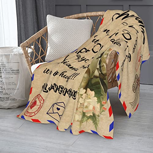 AJIIUSV Uncle Gifts Throw Blanket from Niece Nephew to Uncle Fathers Day Blankets for Uncle Thanksgiving Birthday Gifts Blankets 50"x60"