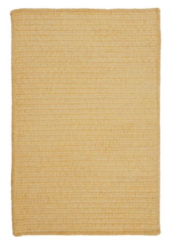 Rug Simple Chenille - Dandelion 4 ft. x 6 ft. Braided Rug