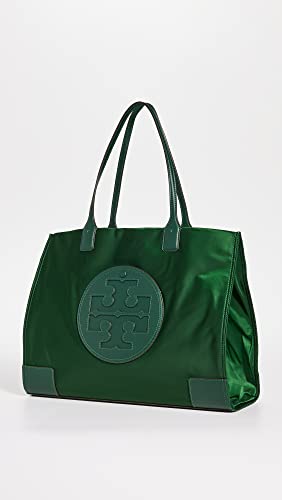 Tory Burch Women's Ella Tote, Dark Foliage, Green, One Size