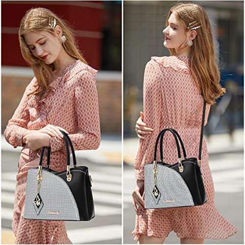 SiMYEER Purses and Handbags Top Handle Satchel Shoulder Bags Messenger Tote Bag for Ladies