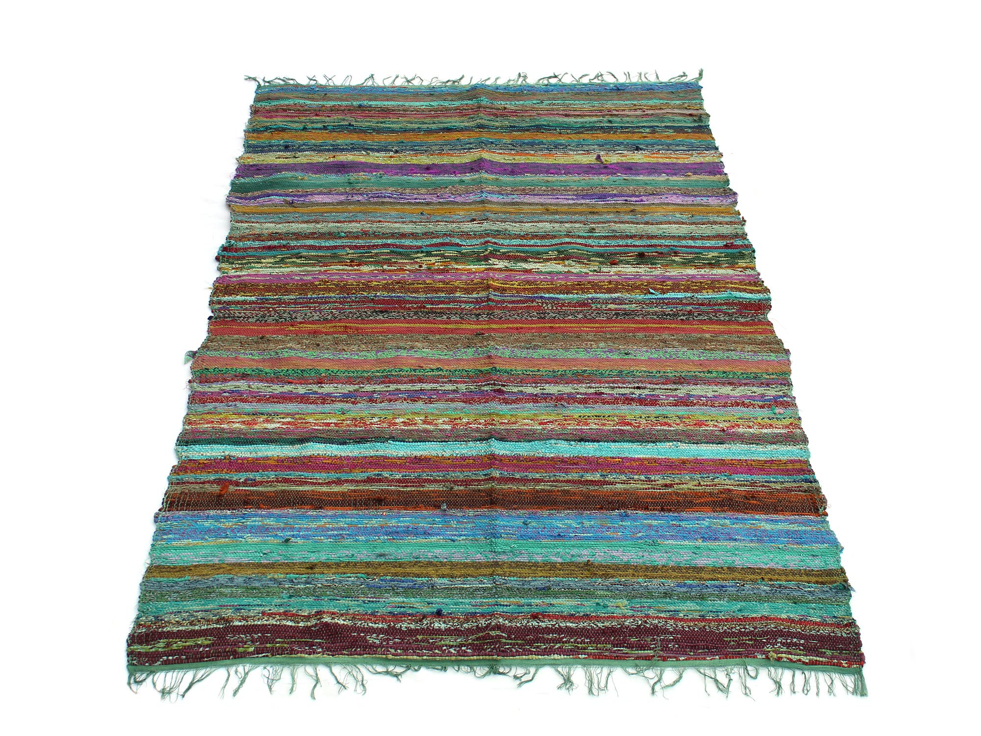 Handmade Braided Chindi Rug, Rag Rug, Area Rug, Carpet Rug, Runner Rug 3x5 Foot, 4x6 Foot, 5x7 Foot (4x6 Foot)