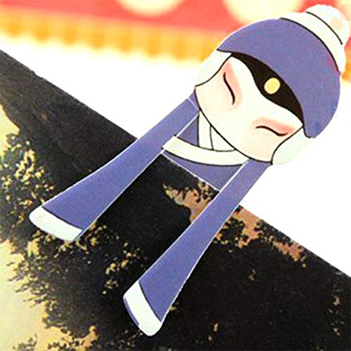 NHW 35Pcs Exquisite Chinese Classical Beijing Peking Opera Mini Facebook Bookmarks Creative Stationery Set Best Gift for Student (7)