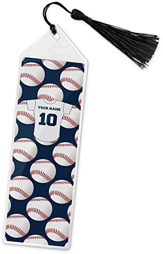 Baseball Jersey Book Mark w/Tassel (Personalized)