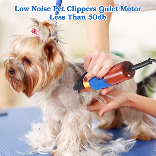 Carpet Trimmer Rug Trimmer Low Noise Rug Making Kit Supplies with Oil,Replaceable Ceramic Blades,2 Comb Head Attachments for Handmade Rug Clean and Tufted Carpet, Tufting Gun (1 Replaceable Blades)