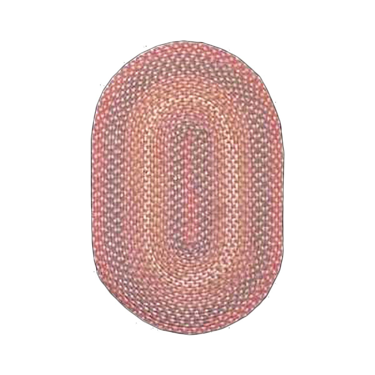 Nylon Braided Kitchen Rug Mauve 4' X 6' | Renovator's Supply