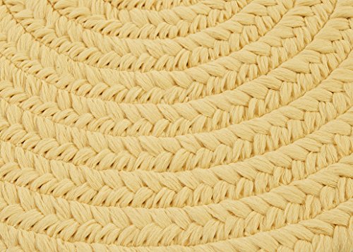 Colonial Mills Reversible Flat-Braid Runner Rug 2'4" x 6 Yellow