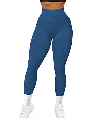 GILLYA Scrunch Butt Leggings for Women,Seamless High Waisted Yoga Pants 4 Way Stretch, Squat Proof Gym Workout Leggings for Women Tummy Control