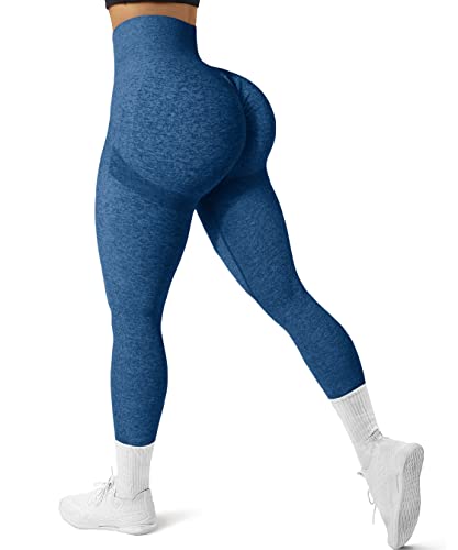 GILLYA Scrunch Butt Leggings for Women,Seamless High Waisted Yoga Pants 4 Way Stretch, Squat Proof Gym Workout Leggings for Women Tummy Control