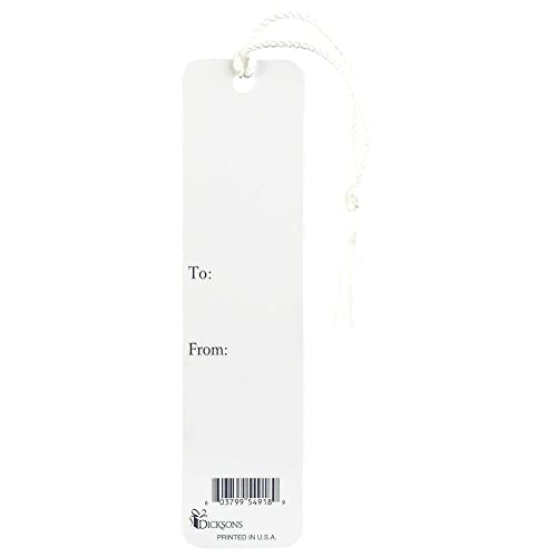 Kind Words Like Honey Sweet White 2 x 6 Paper Keepsake Bookmark with Tassle Pack of 12