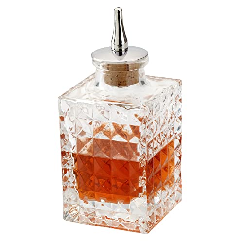 Barfly Bitters Bottle - Cut Crystal - 90 Ml